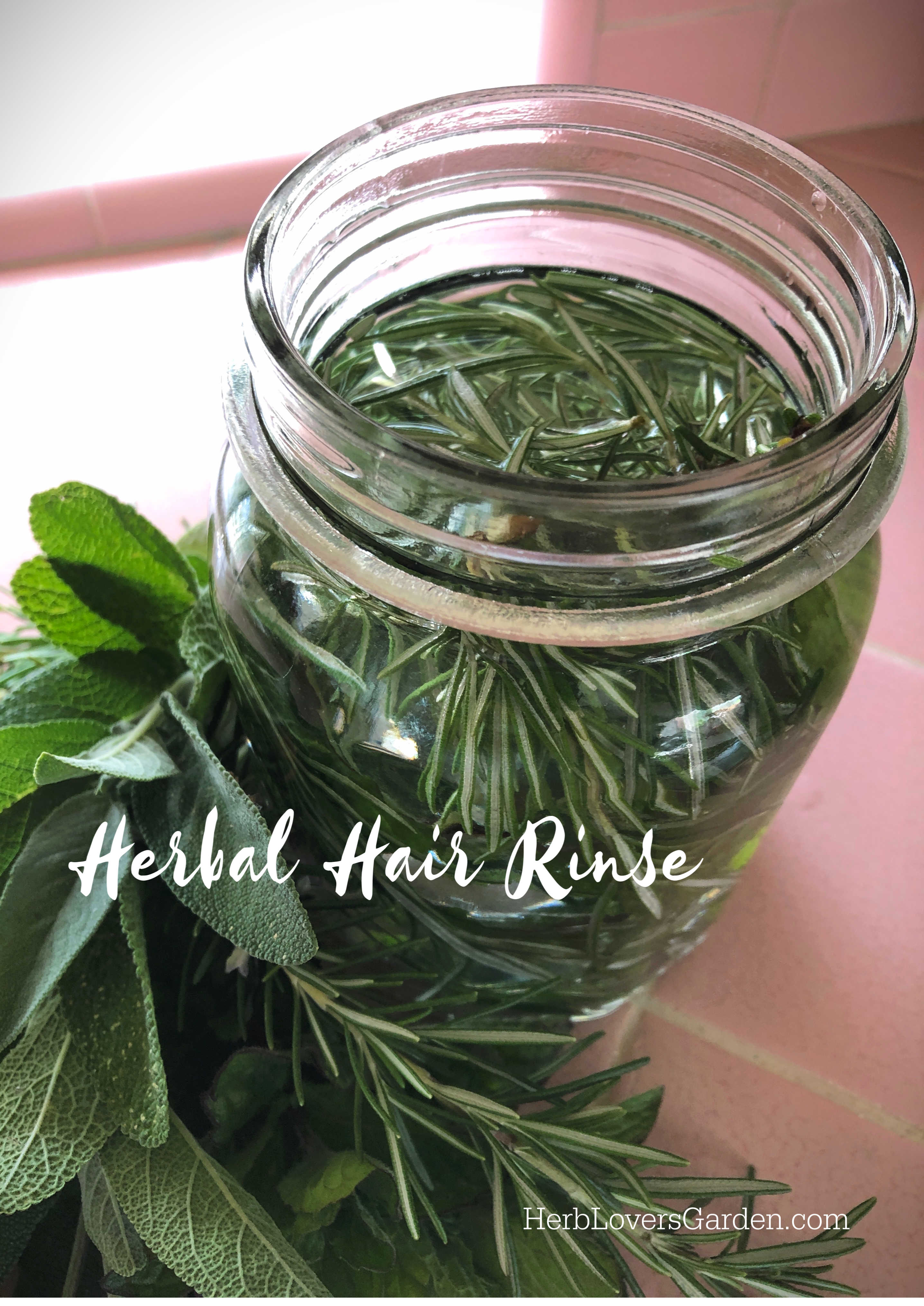Easy Herbal Hair Rinse! – The Herb Lover's Garden